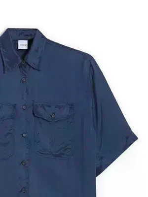 Aspesi Long-sleeve Pocket Shirt - Blue