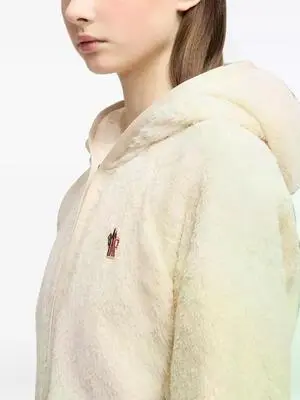 Moncler Reversible Polartec Hooded Zip-up Jacket - Neutrals