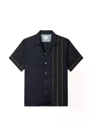 Paul Smith Embroidered Shirt - Blue