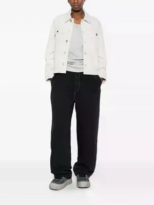 Carhartt Work In Progress Mercer Chore Striped Denim Jacket