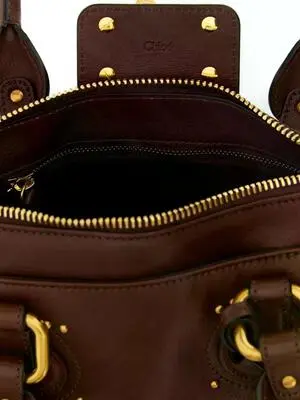 Chloé Small Paddington Leather Tote Bag - Brown