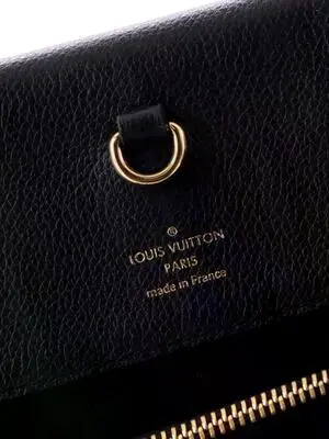 LOUIS VUITTON Venus Handbag Monogram Canvas And Leather Satchel - Black