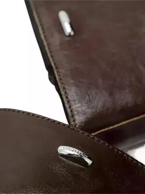 Our Legacy Square Toe Plate Boots - Brown