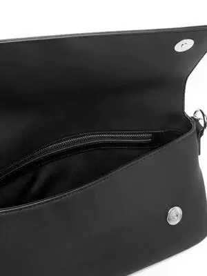 Moschino Logo-detail Shoulder Bag - Black