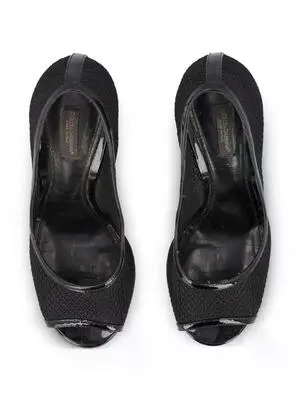Dolce & Gabbana Peep-toe Heel Sandals