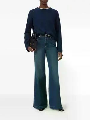 Closed Long-sleeve Crew-neck Sweater
