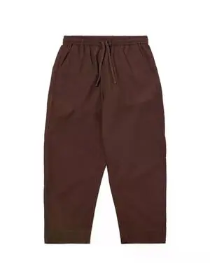 Universal Works Trousers With Drawstring - Brown