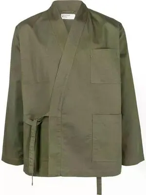 Universal Works Patch-pocket Worker Jacket - Green
