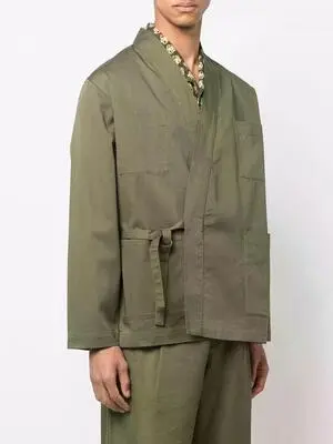 Universal Works Patch-pocket Worker Jacket - Green