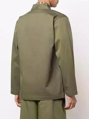Universal Works Patch-pocket Worker Jacket - Green