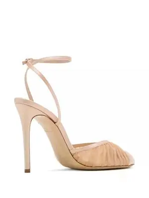 ANDREA WAZEN Emma Pumps With Ankle Strap