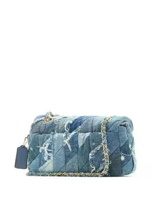 COACH Tabby Patchwork-design Shoulder Bag - Blue