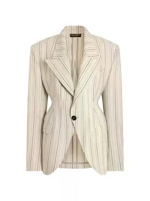 Dolce & Gabbana Single-breasted Striped Jacket