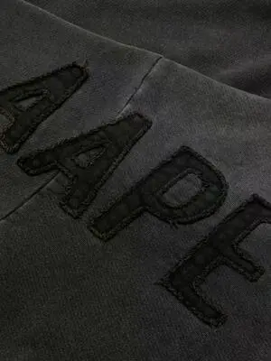AAPE BY *A BATHING APE Logo-patch Sweatshirt - Grey