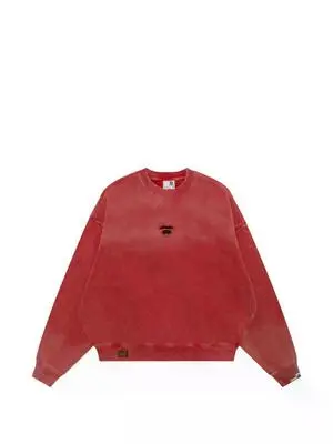 AAPE BY *A BATHING APE Crew-neck Sweatshirt - Red