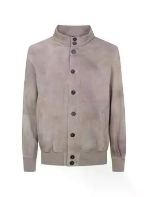 GIORGIO BRATO Buttoned Bomber Jacket
