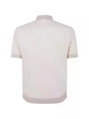 FILIPPO DE LAURENTIIS Short-sleeve Polo Shirt - Neutrals