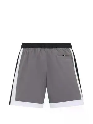 BOSS Colourblock Design Swimming Shorts - Grey