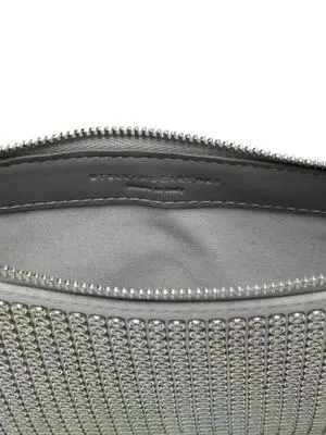 Stella McCartney Falabella Crystal-embellished Shoulder Bag - Grey