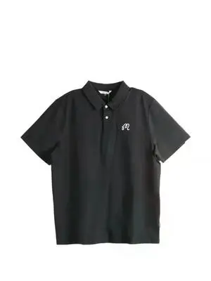 MALBON Button Embroidered Polo Shirt