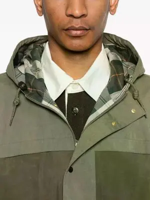 Barbour Logo-embroidered Coat
