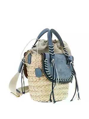 CUBA LAB Habanera Woven Tote Bag - Neutrals