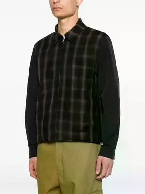 ARTE ANTWERP Plaid Zip-up Jacket
