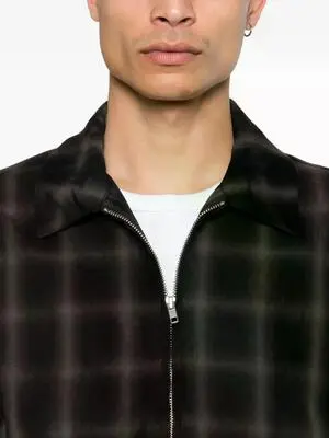 ARTE ANTWERP Plaid Zip-up Jacket