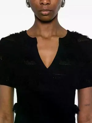 Max Mara Grazia Fringed Midi Dress