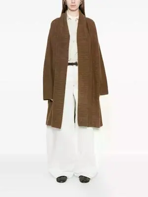 THE ROW Novaan Open-front Coat - Brown