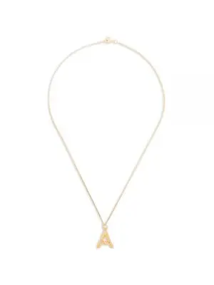 Completedworks A-initial Charm Necklace - Gold