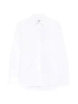 Canali Point-collar Shirt - White