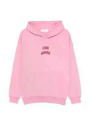Giada Benincasa Cotton Hoodie - Pink