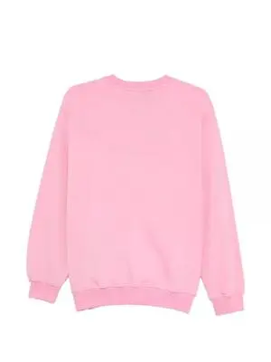 Giada Benincasa Crew-neck Embroidered Sweatshirt - Pink