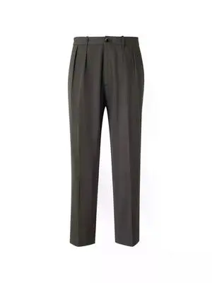 NINE:INTHE:MORNING Pleated Trousers - Green