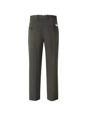 NINE:INTHE:MORNING Pleated Trousers - Green