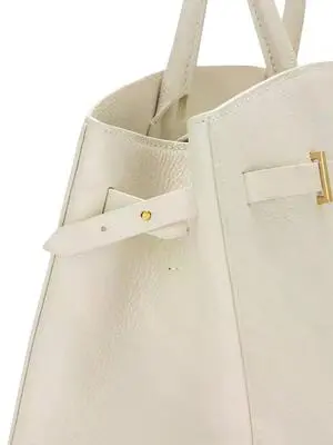 DEMELLIER Midi Hudson Bar-detail Tote Bag - Neutrals