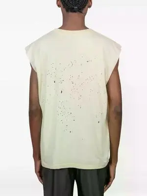 Satisfy Graphic-print Tank Top - Neutrals
