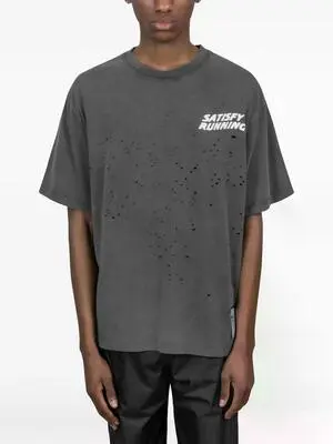 Satisfy Distressed T-shirt - Grey