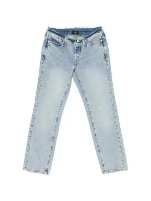 7 For All Mankind Frayed-trim Jeans