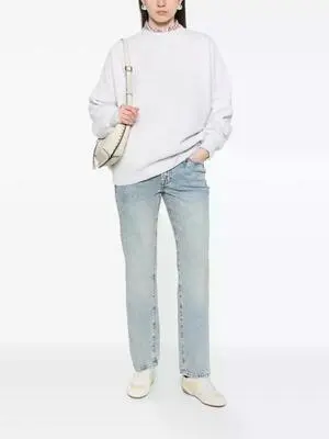7 For All Mankind Frayed-trim Jeans