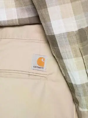 Carhartt Work In Progress Pleated Trousers - Neutrals