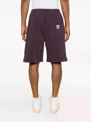 Carhartt Work In Progress Elasticated-waistband Shorts - Purple