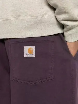 Carhartt Work In Progress Elasticated-waistband Shorts - Purple