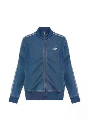 Adidas Adicolor Denim Firebird Sweatshirt - Blue