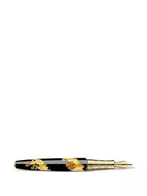 CARAN D'ACHE Straw Marquetry Dragon Fountain Pen