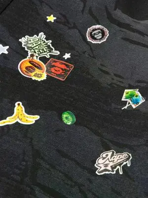 AAPE BY *A BATHING APE Camouflage-print Shorts
