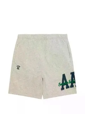 Aape By *a Bathing Ape Embroidered Shorts For Men