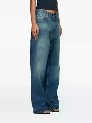 Vetements Wide-leg Denim Jeans