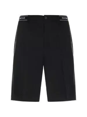Just Cavalli Logo-waistband Shorts